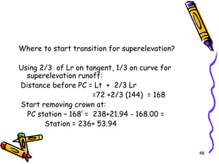 18 Superelevation and Spiral Curves.ppt