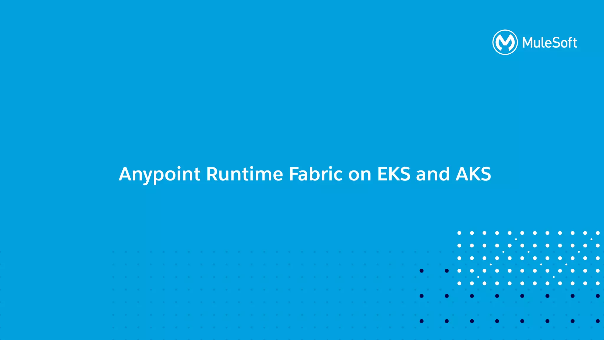 Containerising the Mule Runtime with Kubernetes & From Zero to Batch ...