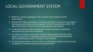 18th Amendment in the constitution of pakistan | PPTX