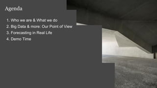 18th Athens Big Data Meetup - 1st Talk - Timeseries Forecasting as a ...