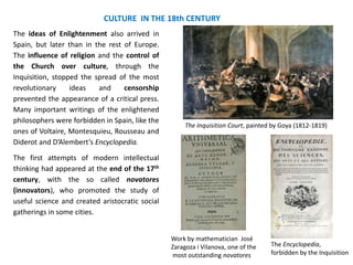 The 18th century: the first Bourbons and Enlightenment | PPTX