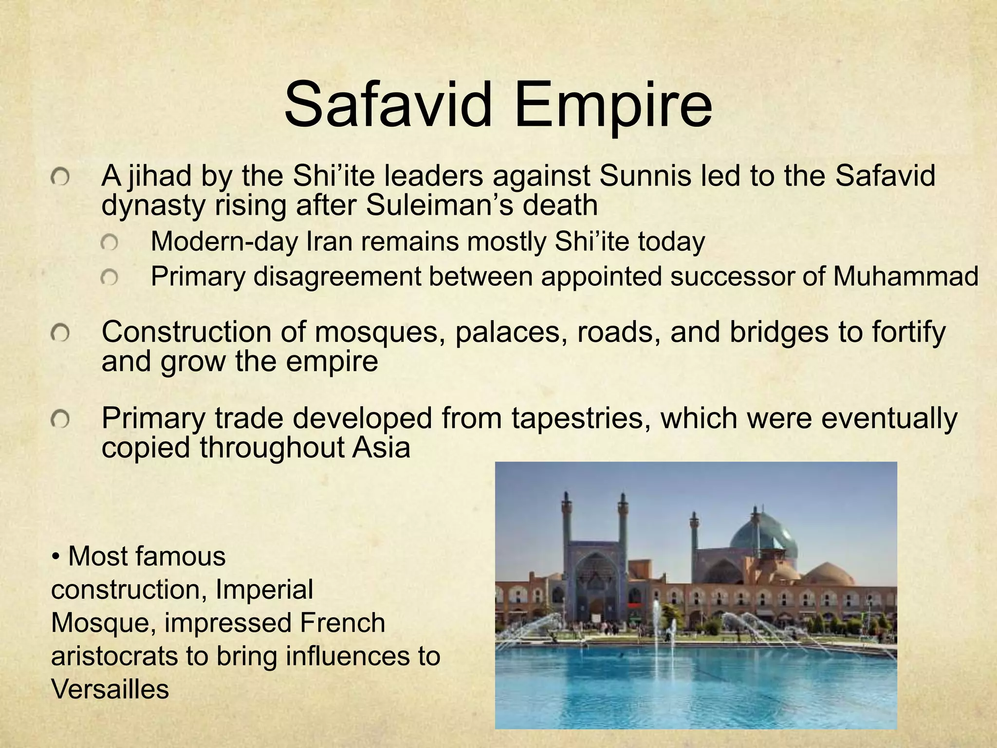 18th Century Asian Empires and Dynasties | PPTX
