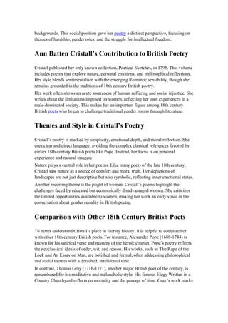 18th Century British Poets Ann Batten Cristall.docx