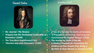 18th Century Literature - An overview | PPTX