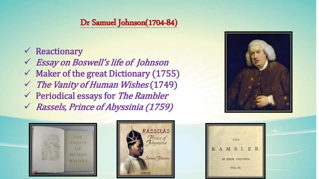 18th Century Literature - An overview | PPTX | Poetry | Books and ...