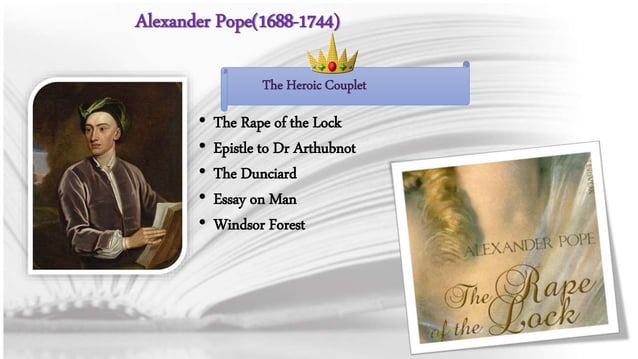 18th Century Literature - An overview | PPTX | Poetry | Books and ...