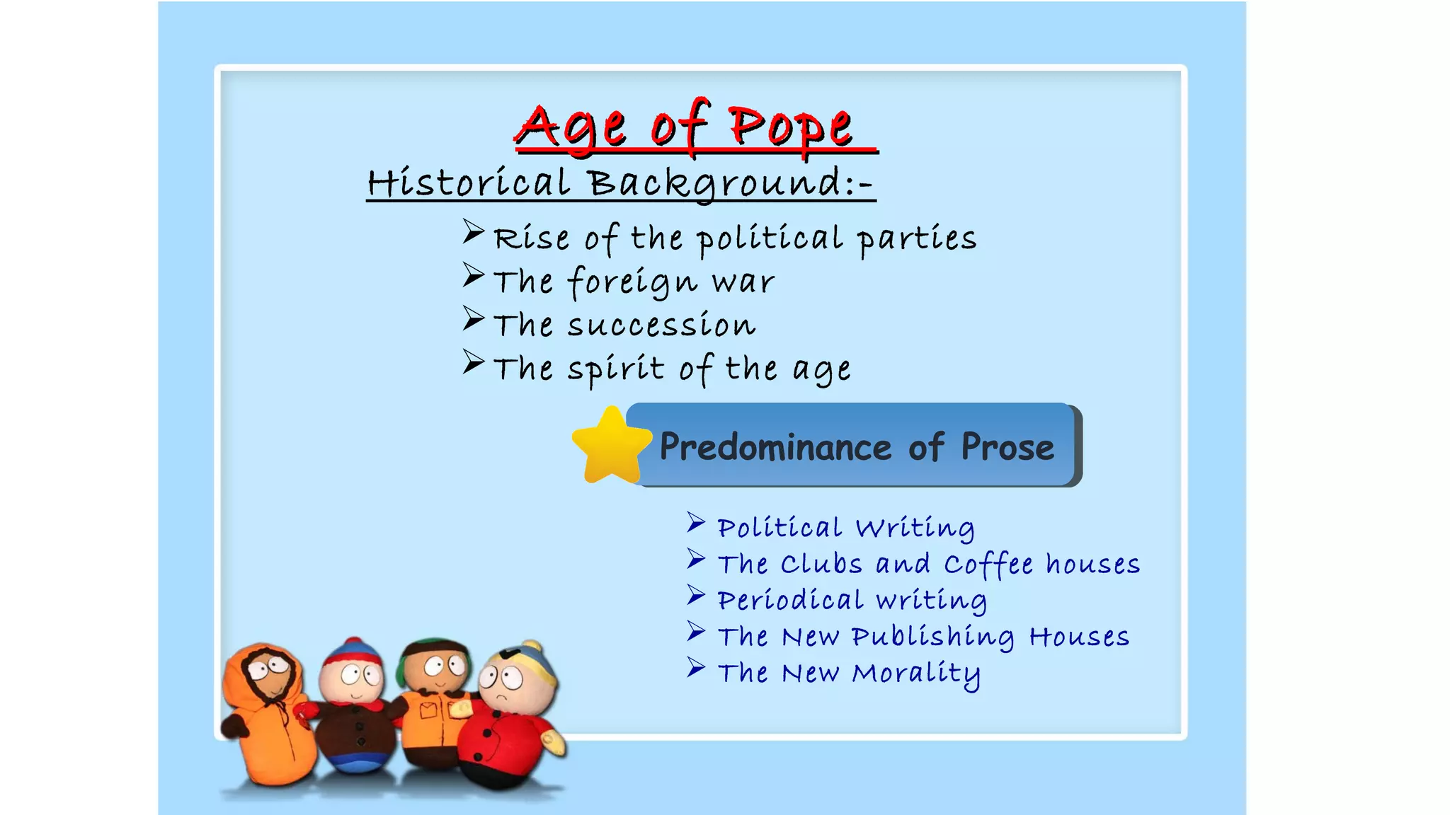 Neoclassical Literature| 18th Century Literature (Overview) | Age of ...