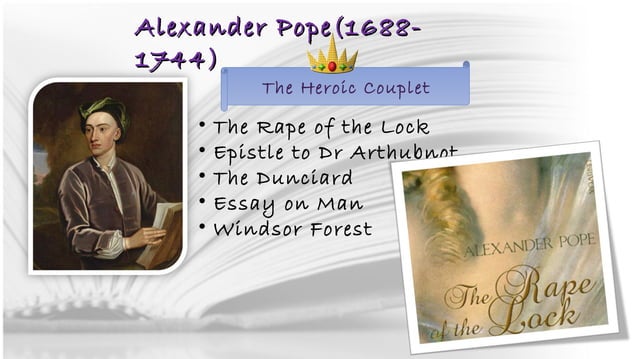 Neoclassical Literature| 18th Century Literature (Overview) | Age of ...