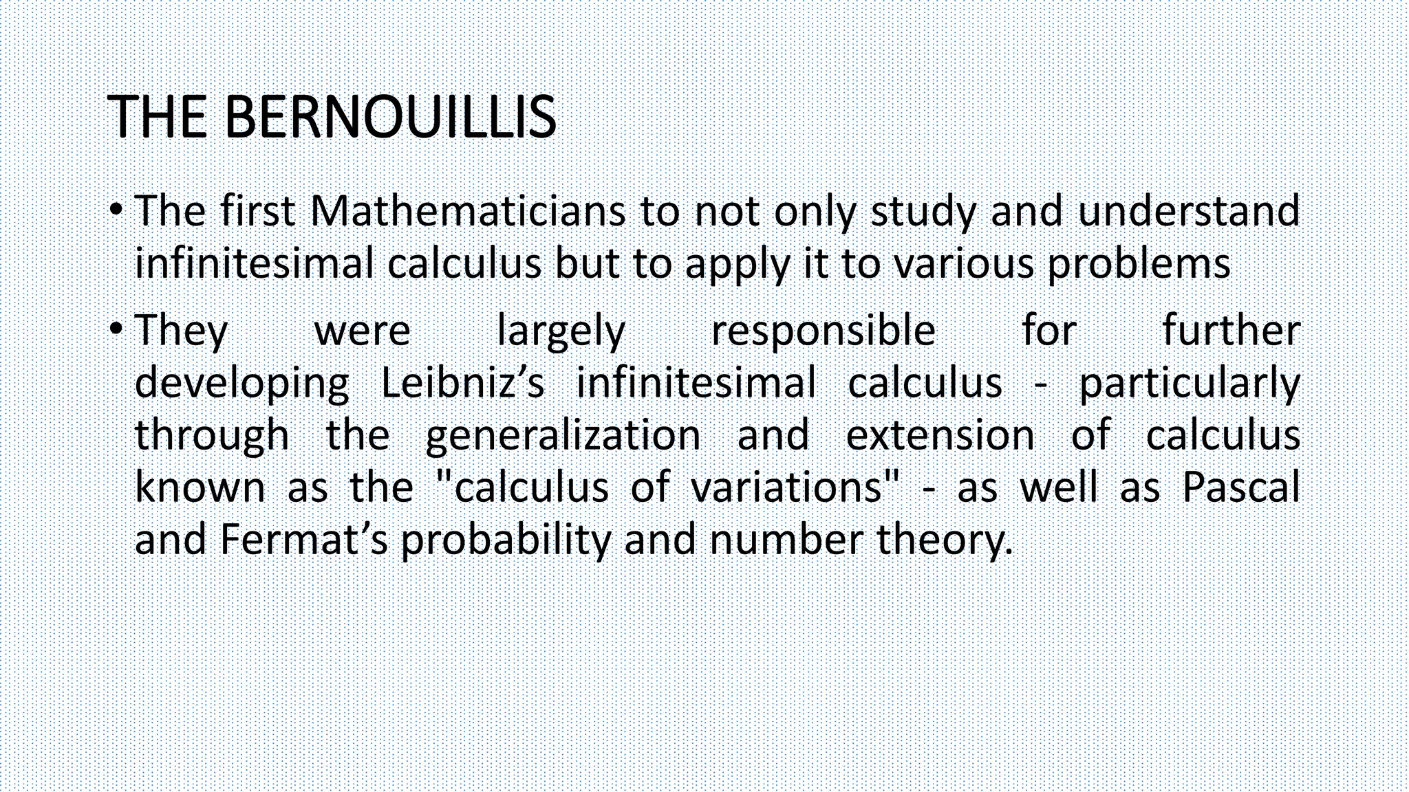18th CENTURY MATHEMATICS | PPTX