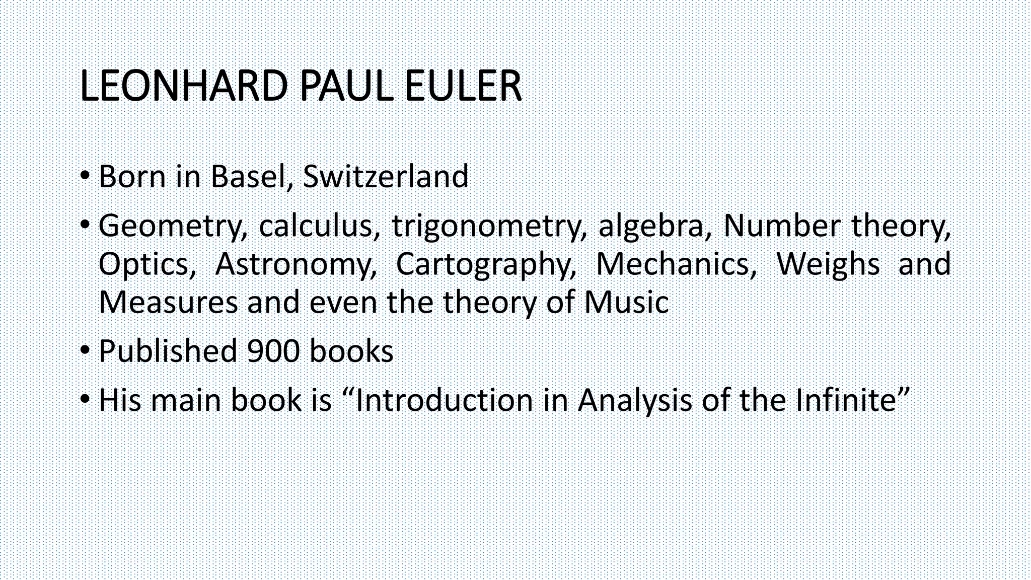 18th CENTURY MATHEMATICS | PPTX