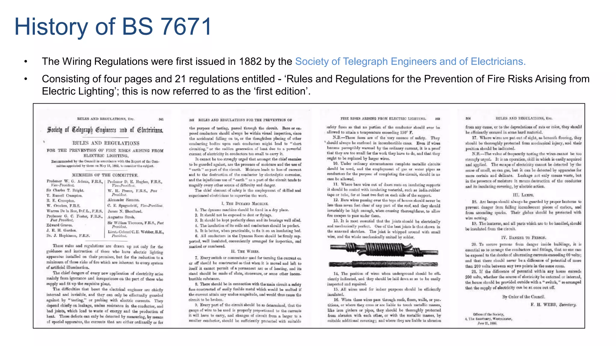 BS 7671 - 18th Edition Widescreen PP Rev 4 | PPTX