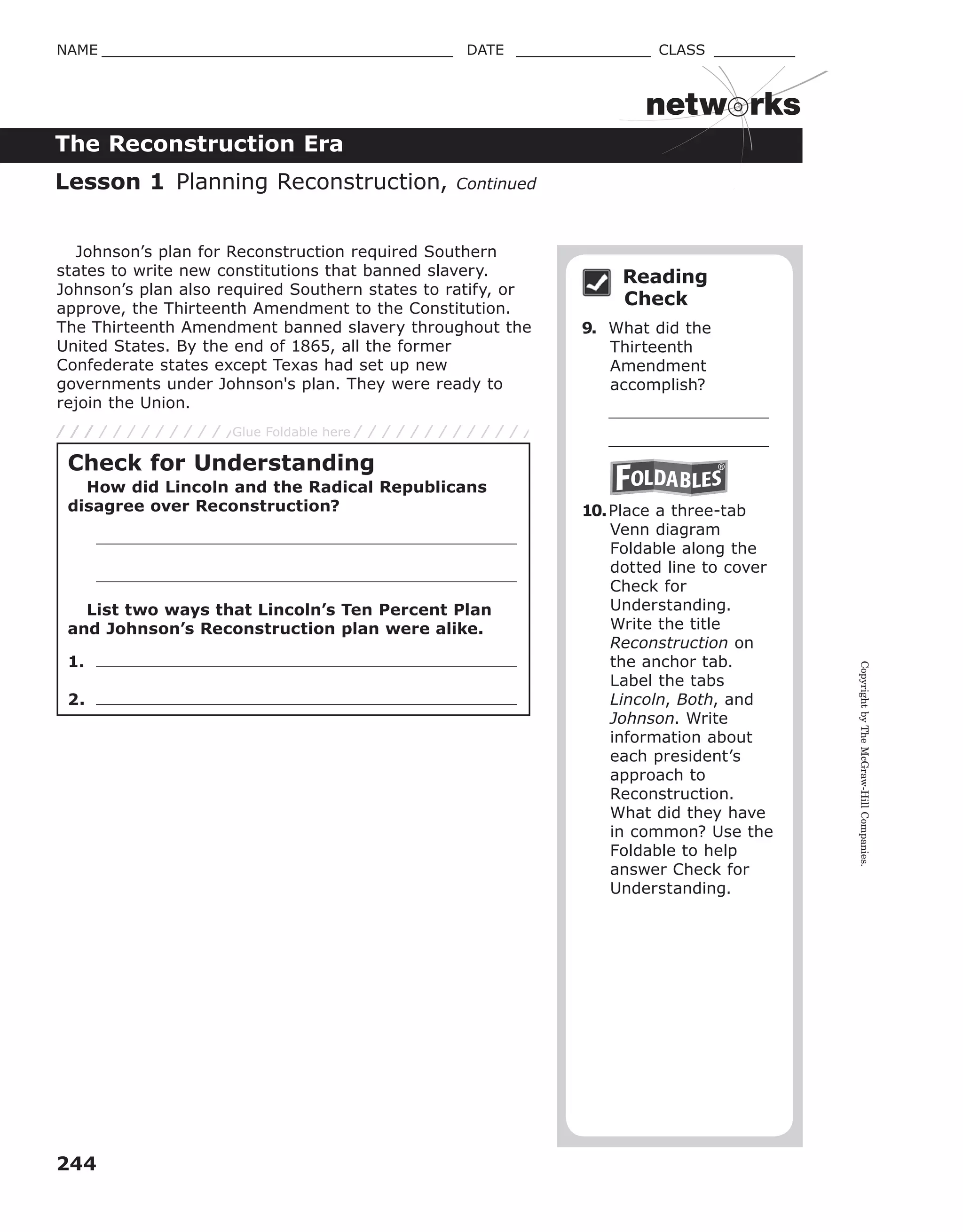 18the reconstruction era | PDF