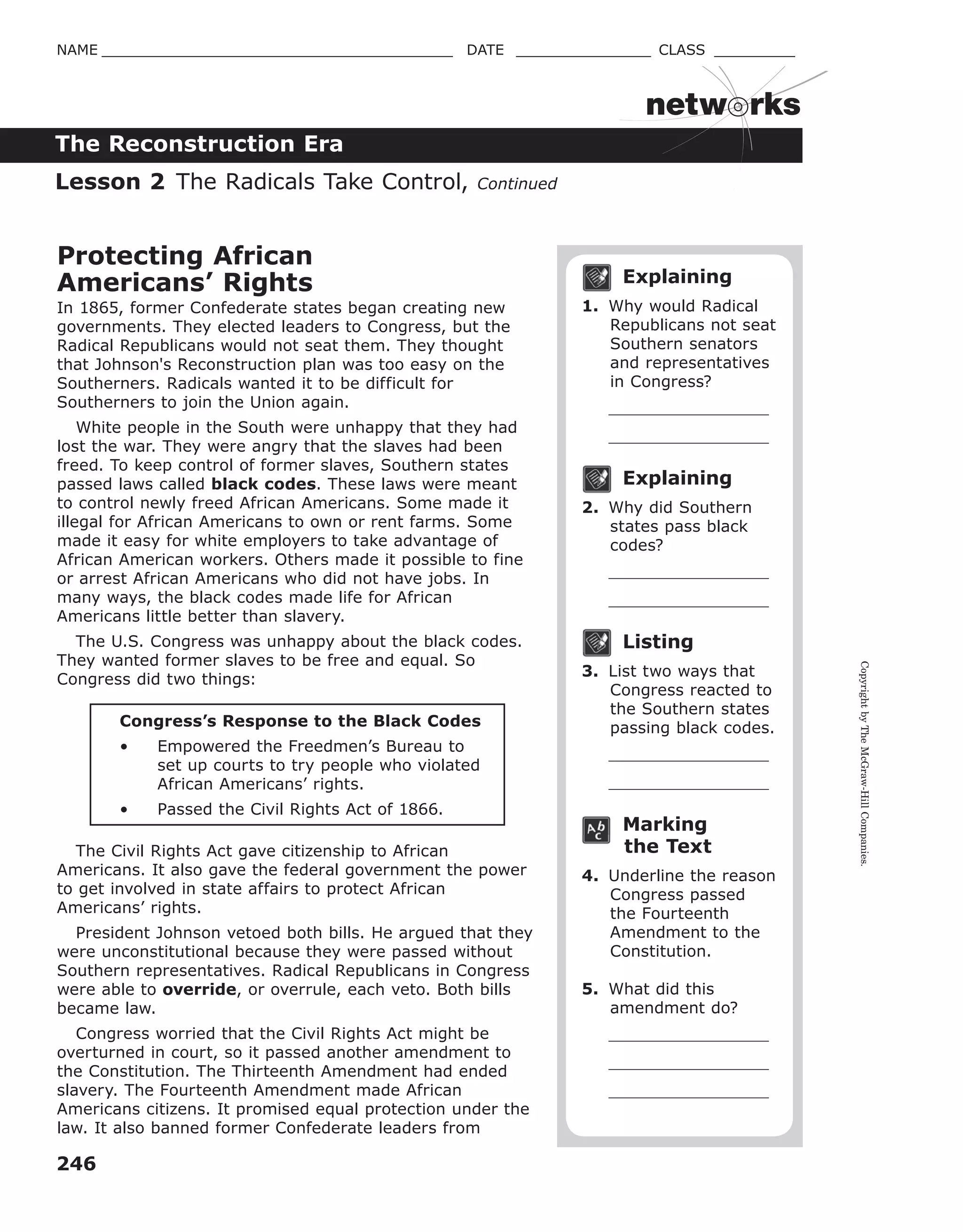 18the reconstruction era | PDF