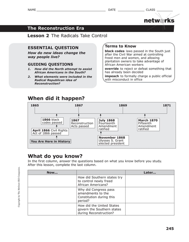 18the reconstruction era | PDF