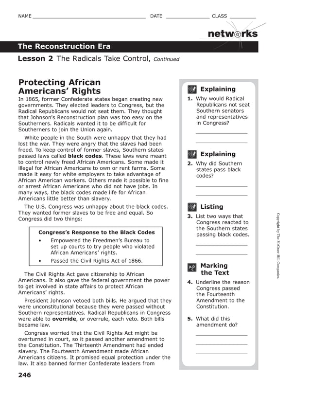 18the reconstruction era | PDF