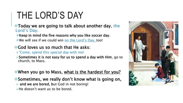 Third commandment for kids | PPT