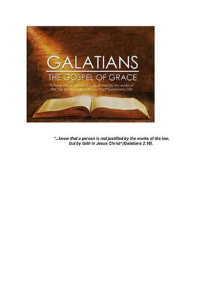 18th march 2016 Book of Galatians | DOCX