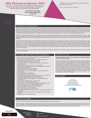 18th pharmacovigilance 2019 | PDF