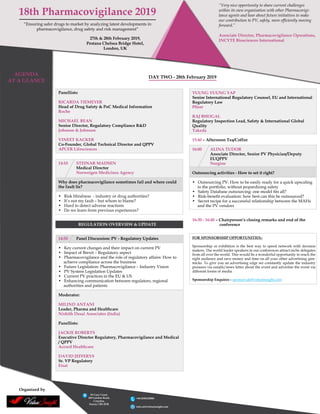 18th pharmacovigilance 2019 | PDF