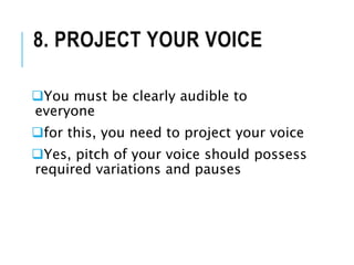 18 tips of presentation skills( b).ppt