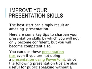 18 tips of presentation skills( b).ppt
