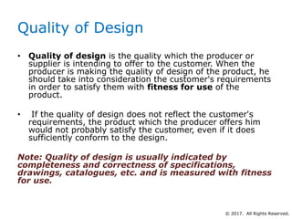 Quality Aspects of Product and Process Design | PDF