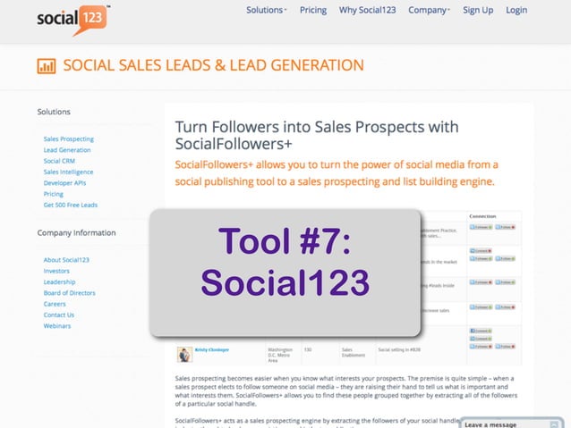 Top 18 Sales & Marketing Tools | PPT