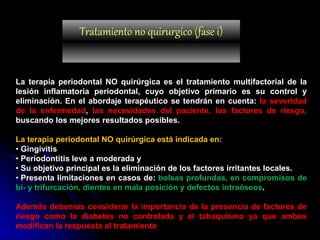Periodontologia tratamiento ywcckxkxkxcxx | PPTX