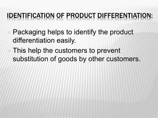 Importance of Packaging | PPTX