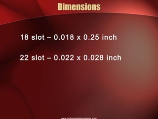18 - versus & 22 - slot | PPT