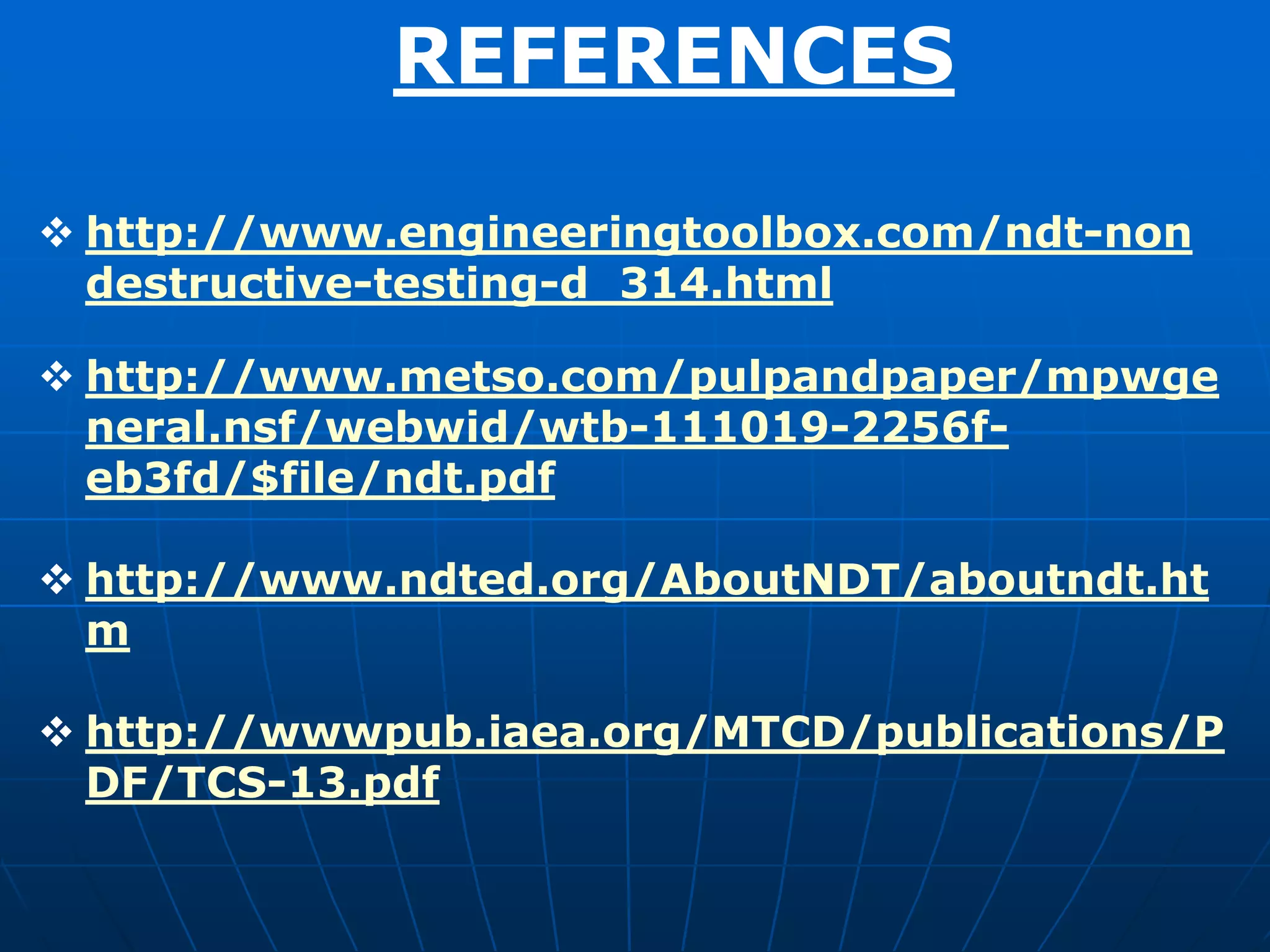 (19 02-13)--ndt tests & their importance | PPT