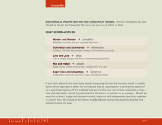 The Creative Generalist | PPT