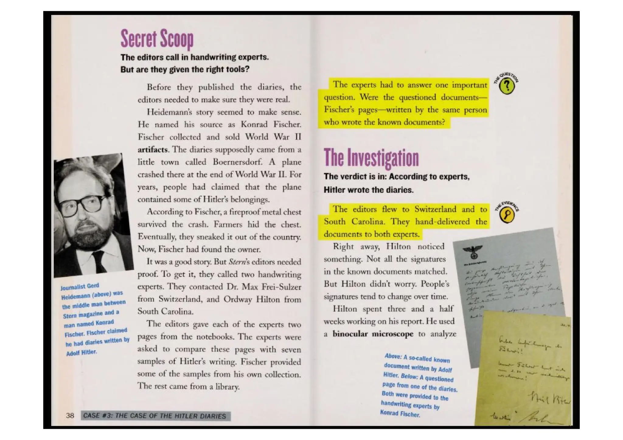 Murder Case files solved by handwriting analysis | PDF