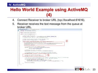 19 08-22 introduction to activeMQ | PPTX | Programming Languages | Computing