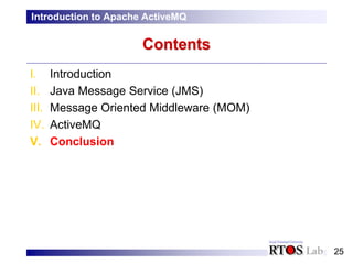 19 08-22 introduction to activeMQ | PPTX