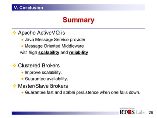 19 08-22 introduction to activeMQ | PPTX