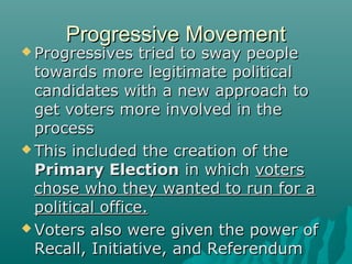 Chapter 19 - The Gilded Age powerpoint | PPT | Elections | Politics