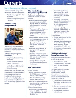 Jefferson University Currents | PDF