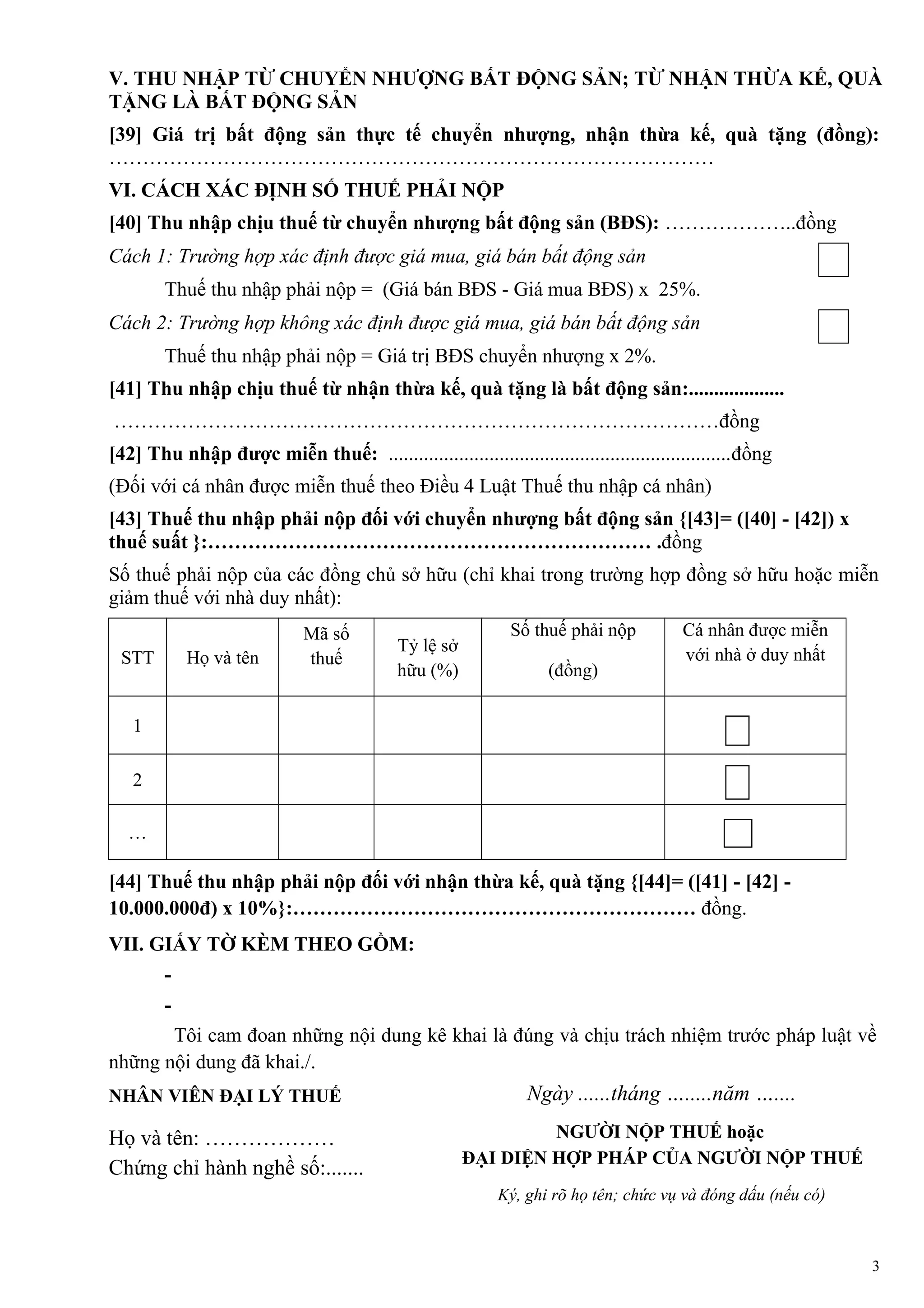19. to khai 11 kk tncn | PDF