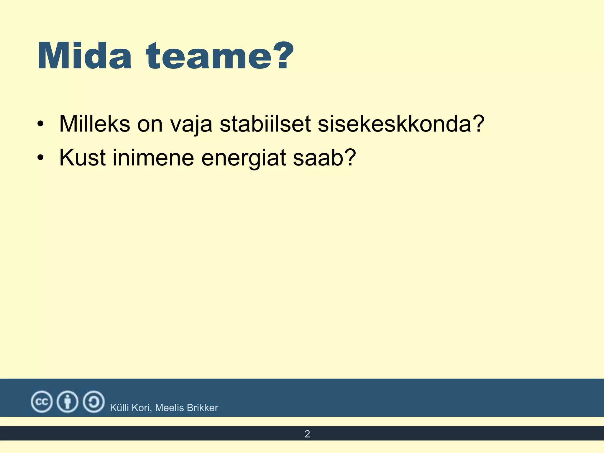 19.energia inimese energiavajadus | PPTX