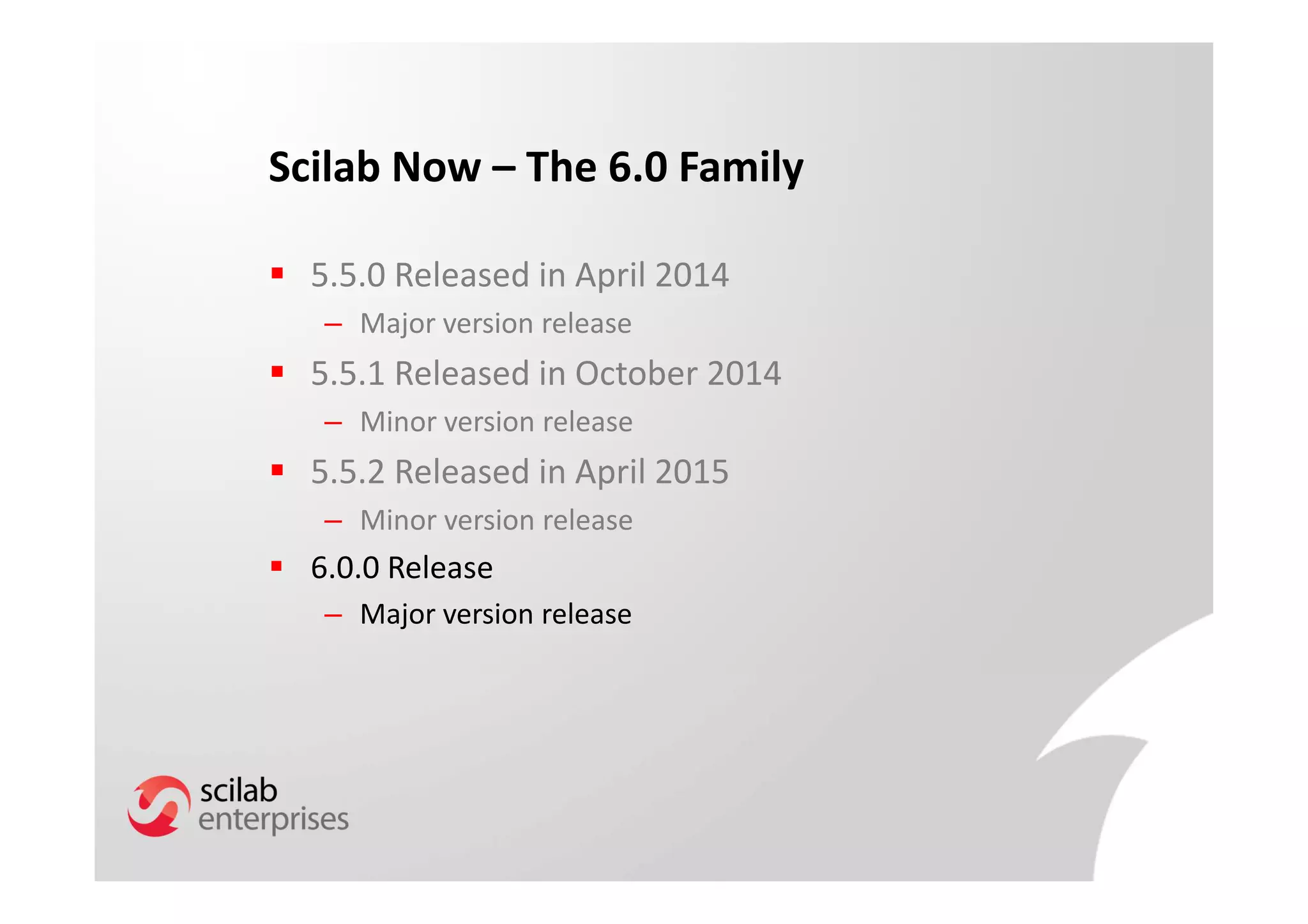 ScilabTEC 2015 - Scilab | PPT
