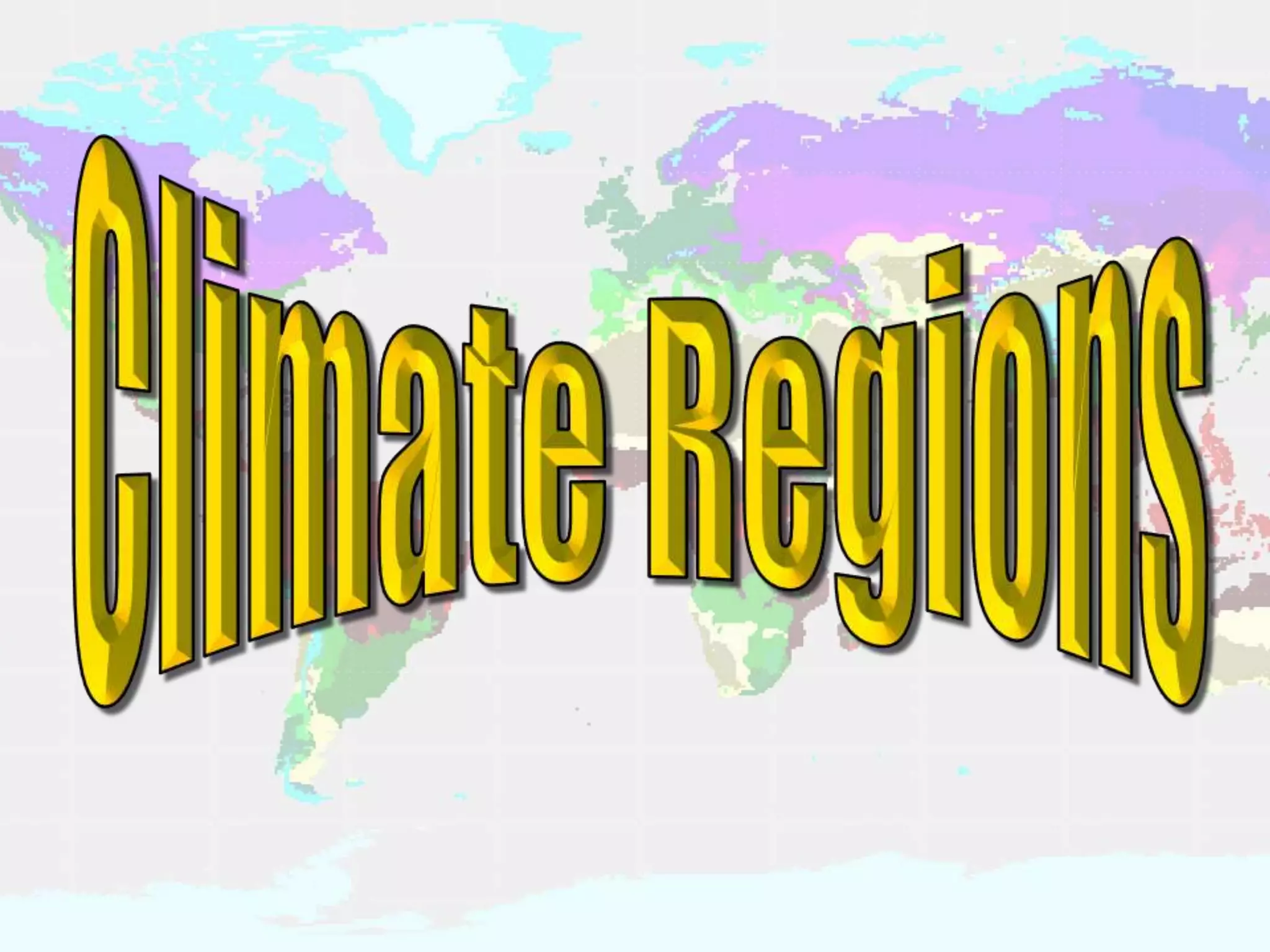 Climate Regions | PPTX