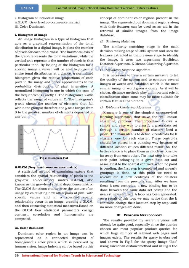Content Based Image Retrieval Using Dominant Color And Texture Features Pdf