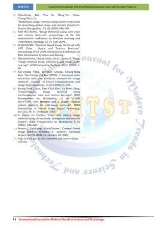 Content Based Image Retrieval Using Dominant Color and Texture Features | PDF