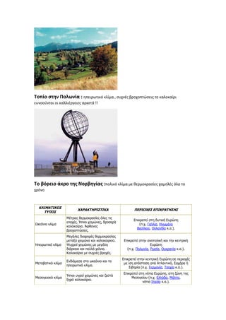 μάθημα 19 γεωγραφίας β γυμνασίου | PDF