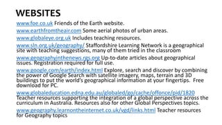 GLOBAL PERSPECTIVE CAMBRIDGE IGCSE: URBANISATION | PPTX