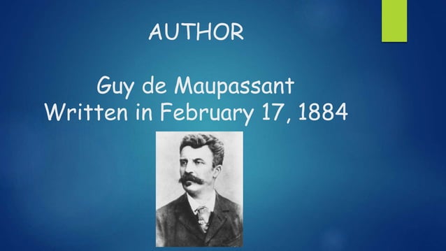 19.The necklace by Guy de Maupassant | PPT