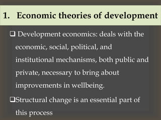 19.economic development theories | PPTX