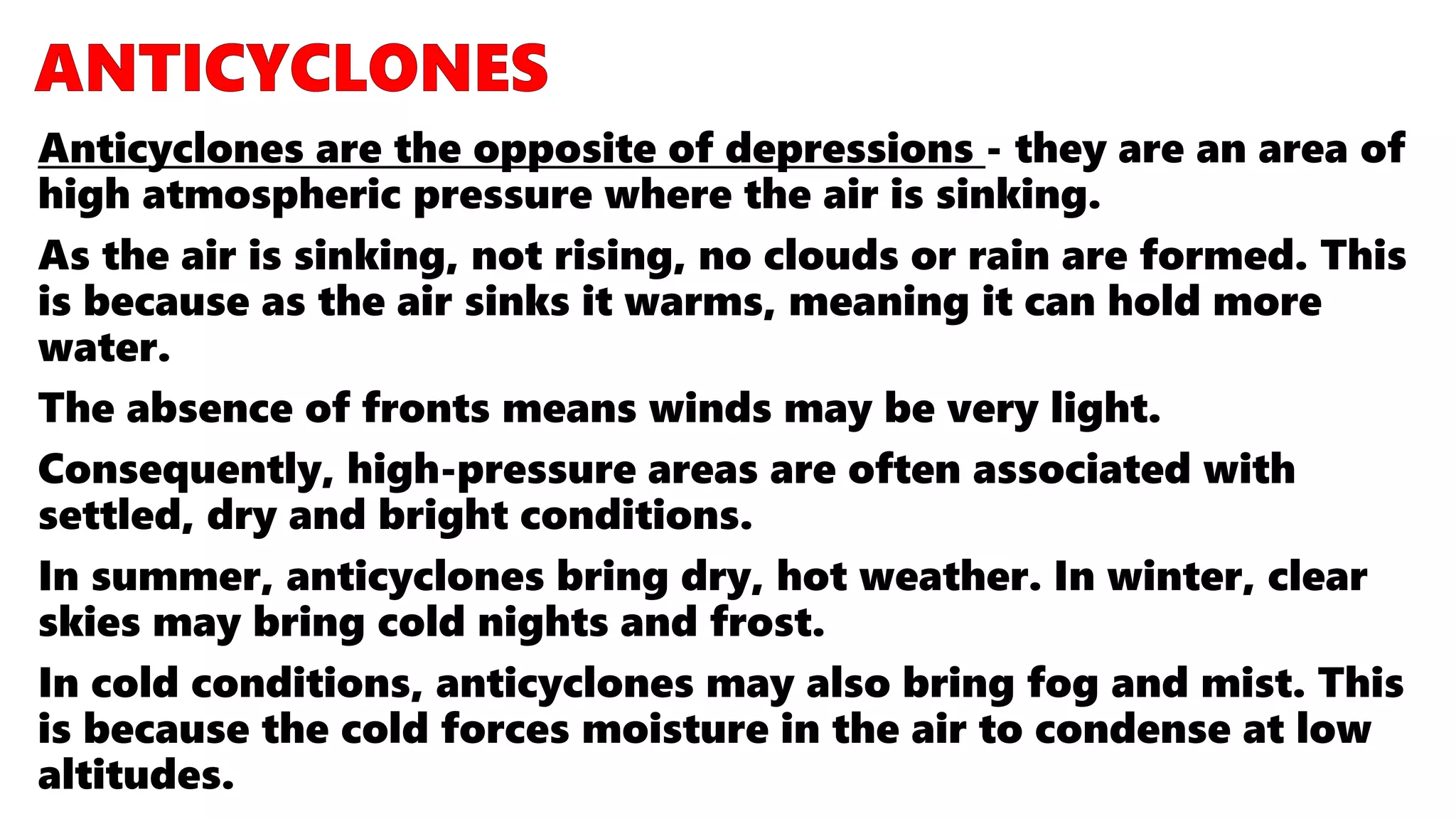 GEOGRAPHY IGCSE: WEATHER SYSTEMS | PPTX