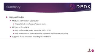 LF_DPDK17_Lagopus Router | PPT